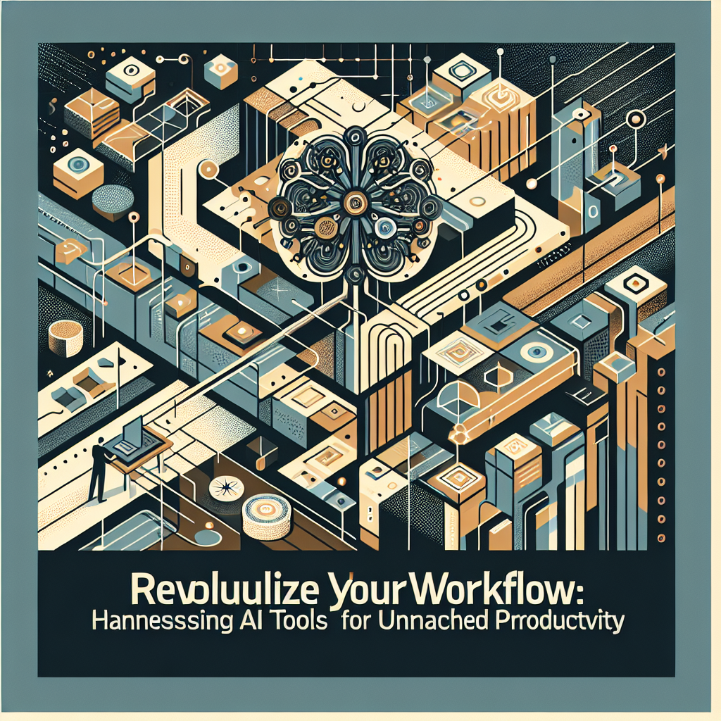Revolutionize Your Workflow: Harnessing AI Tools for Unmatched Productivity